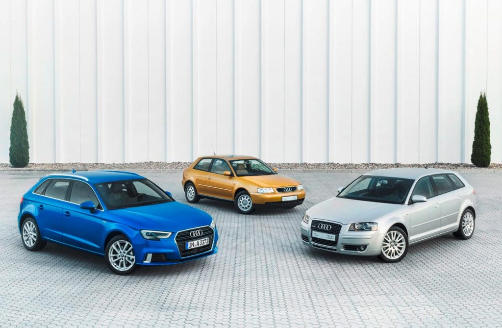 audi-a3-tres-generaciones - Mega Autos