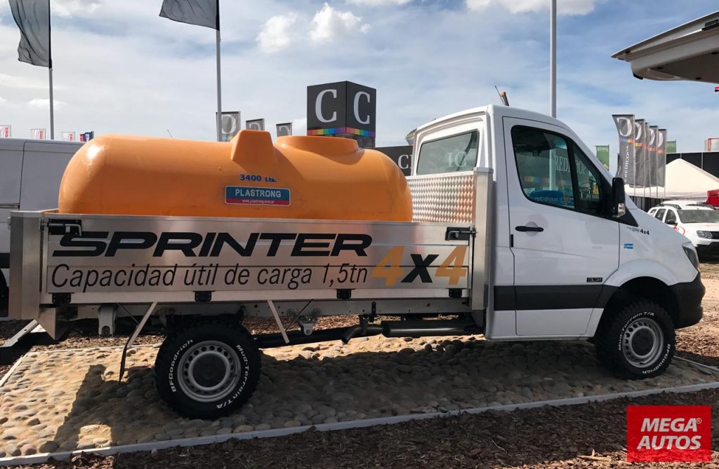 Así es la Mercedes-Benz Sprinter 4x4 argentina - Mega Autos