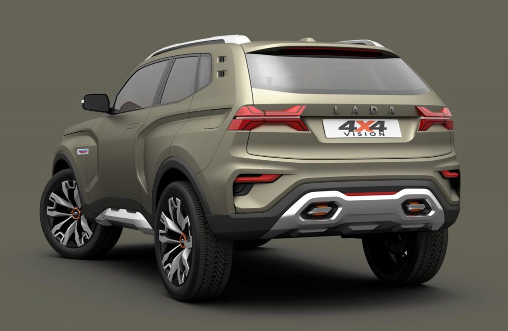 Con el 4x4 Vision, el SUV del futuro de Lada - Mega Autos
