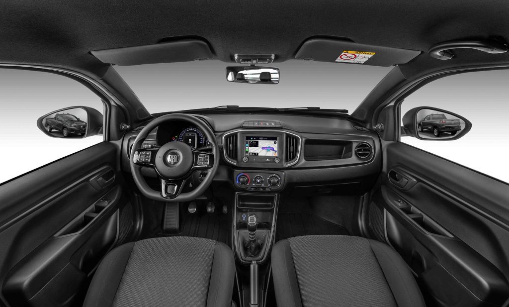 Nueva-Fiat-Strada-Endurance-Cabine-Plus-interior - Mega Autos