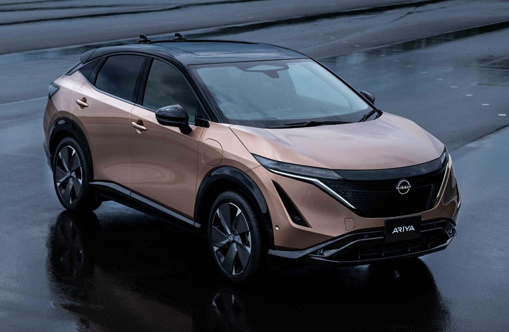 Nissan-Ariya-frontal - Mega Autos