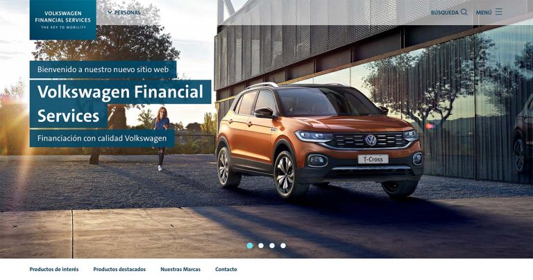 Más simple y clara: Volkswagen Financial Services lanzó su nueva Web ...