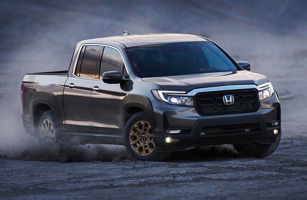 Honda-Ridgeline-2021-off-road - Mega Autos