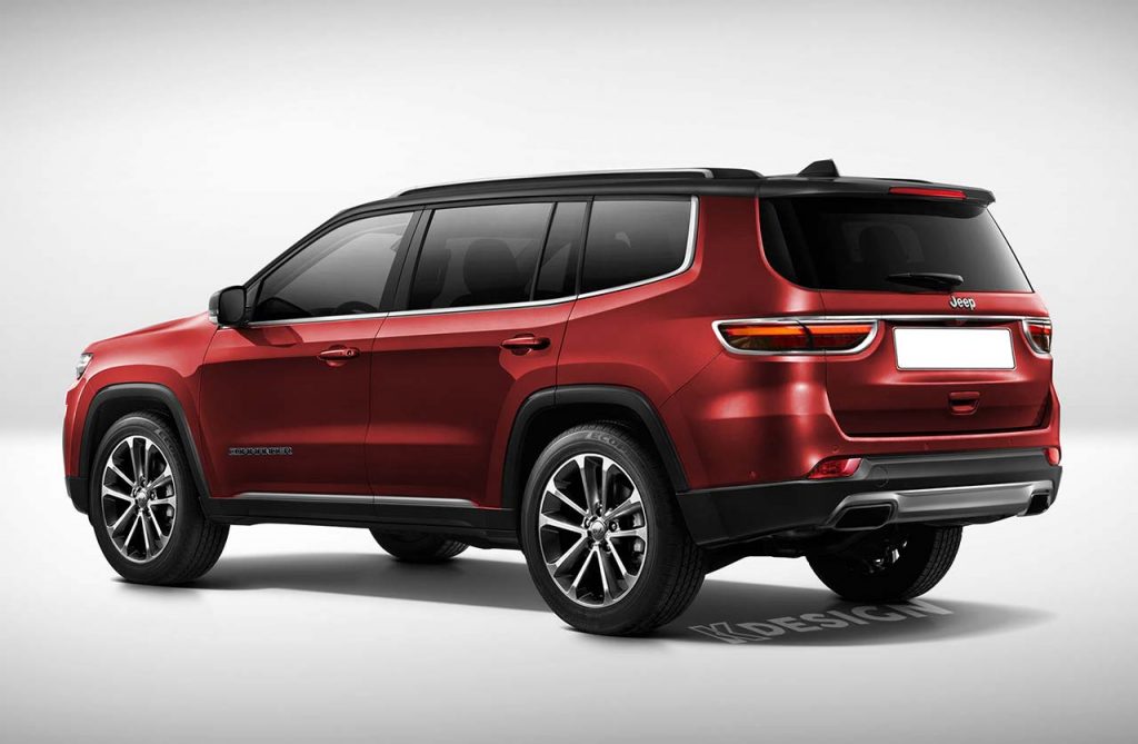 Jeep-Commander-render-trasera - Mega Autos