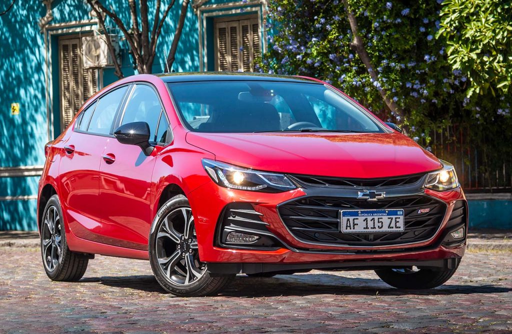 Chevrolet-Cruze-RS-delantera - Mega Autos