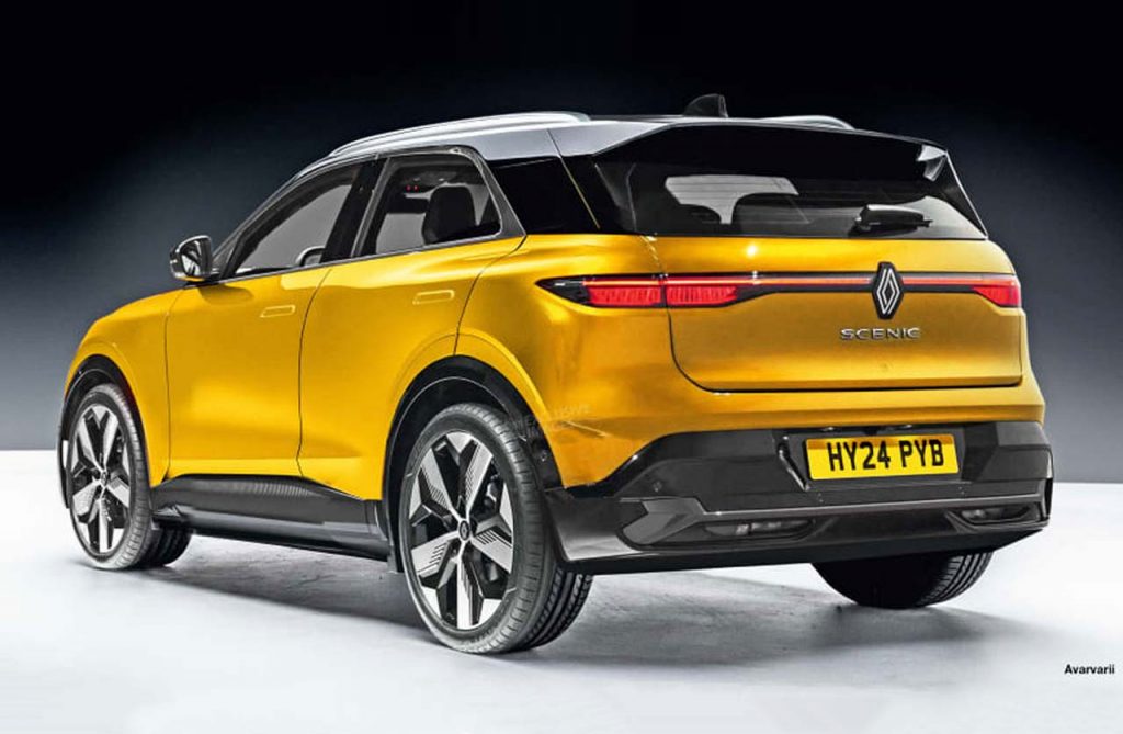 Nuevo-Renault-Scenic-SUV-trasera-render - Mega Autos
