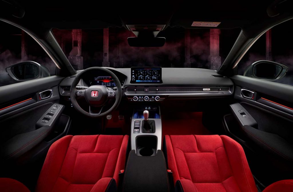 Honda-Civic-Type-R-2023-interior - Mega Autos