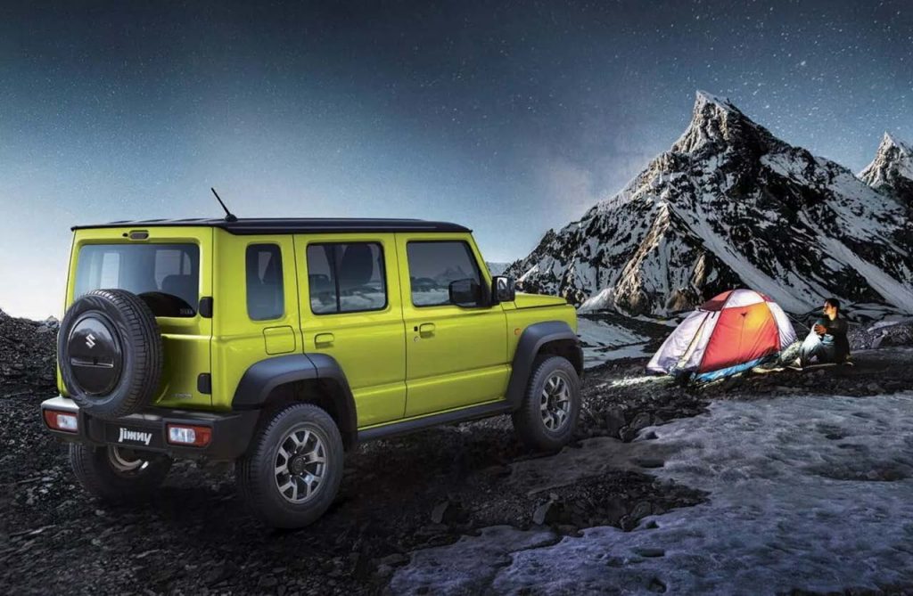 Suzuki-Jimny-5-puertas-trasera - Mega Autos