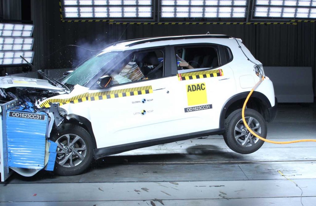 Citroen C3 Latinncap Prueba Choque 1 Mega Autos