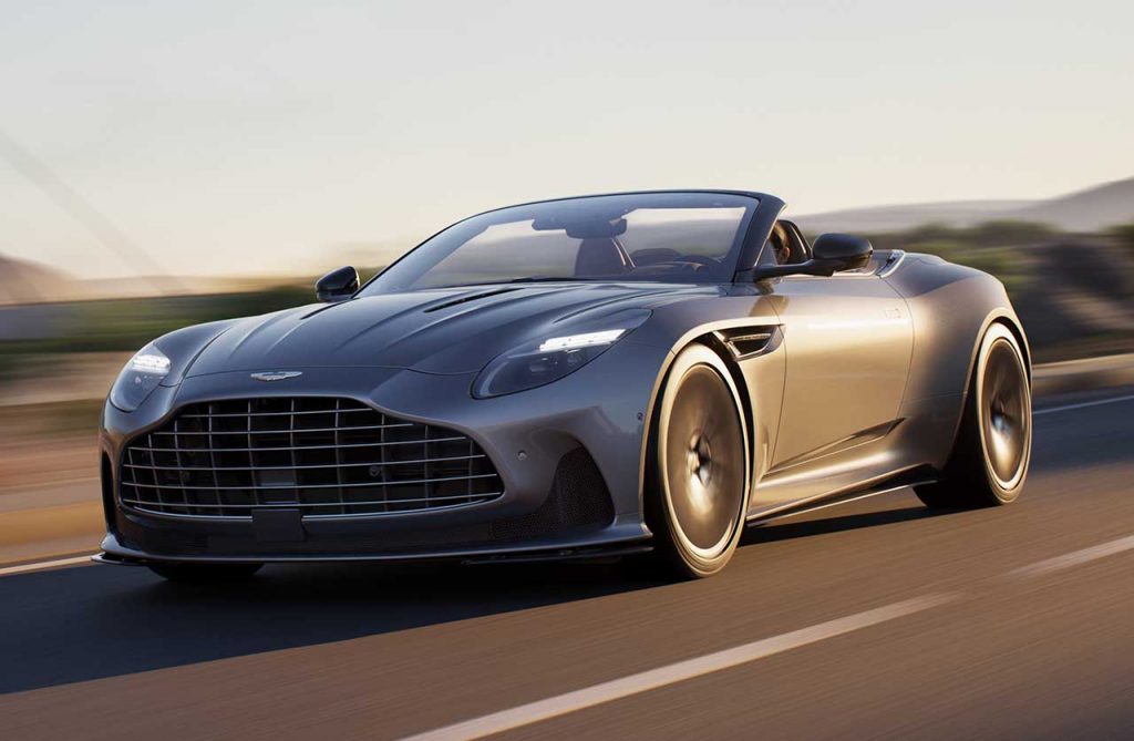 DB12 Volante, el nuevo Aston Martin descapotable - Mega Autos