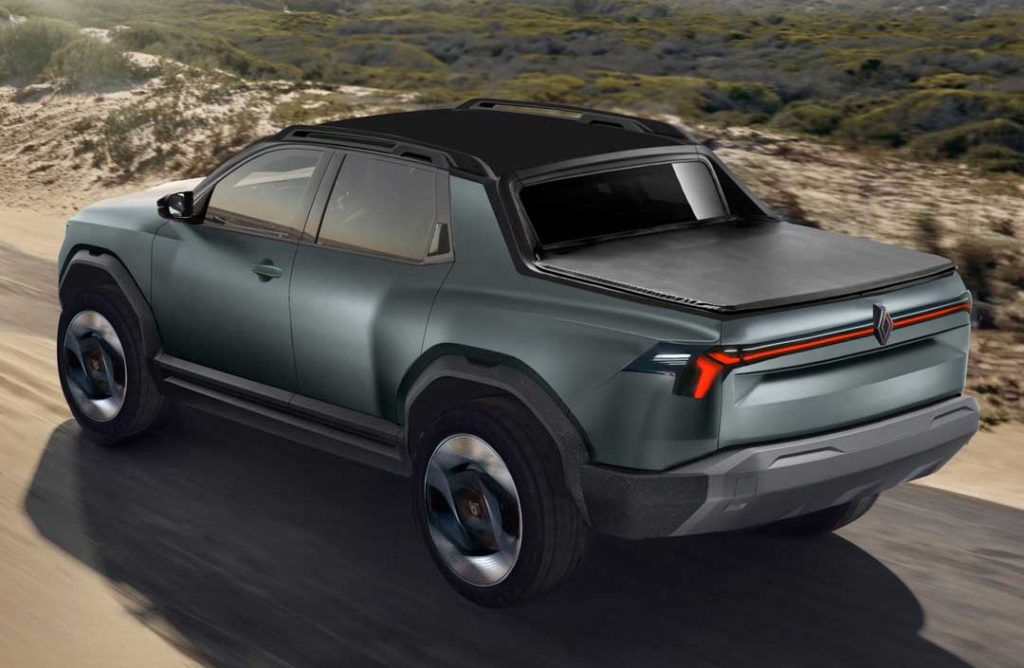 ¿Será así la nueva pick up compacta de Renault? - Mega Autos