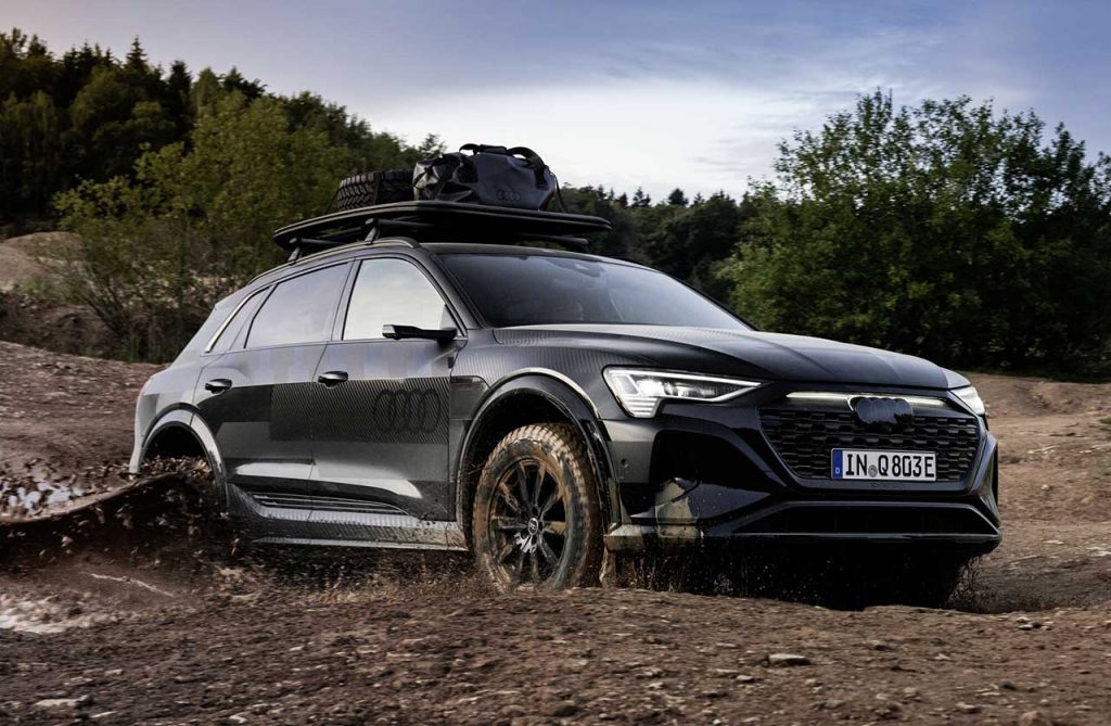 Cómo es el nuevo Q8 e-tron edition Dakar (eléctrico) - Mega Autos