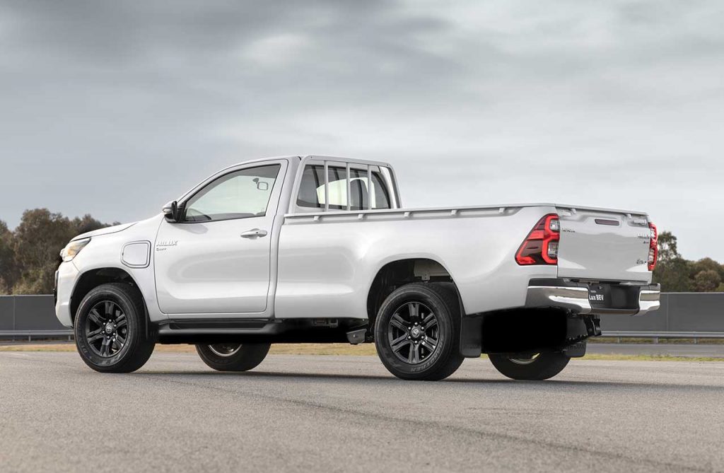 Toyota HiLux Revo BEV Concept vehicle. - Mega Autos