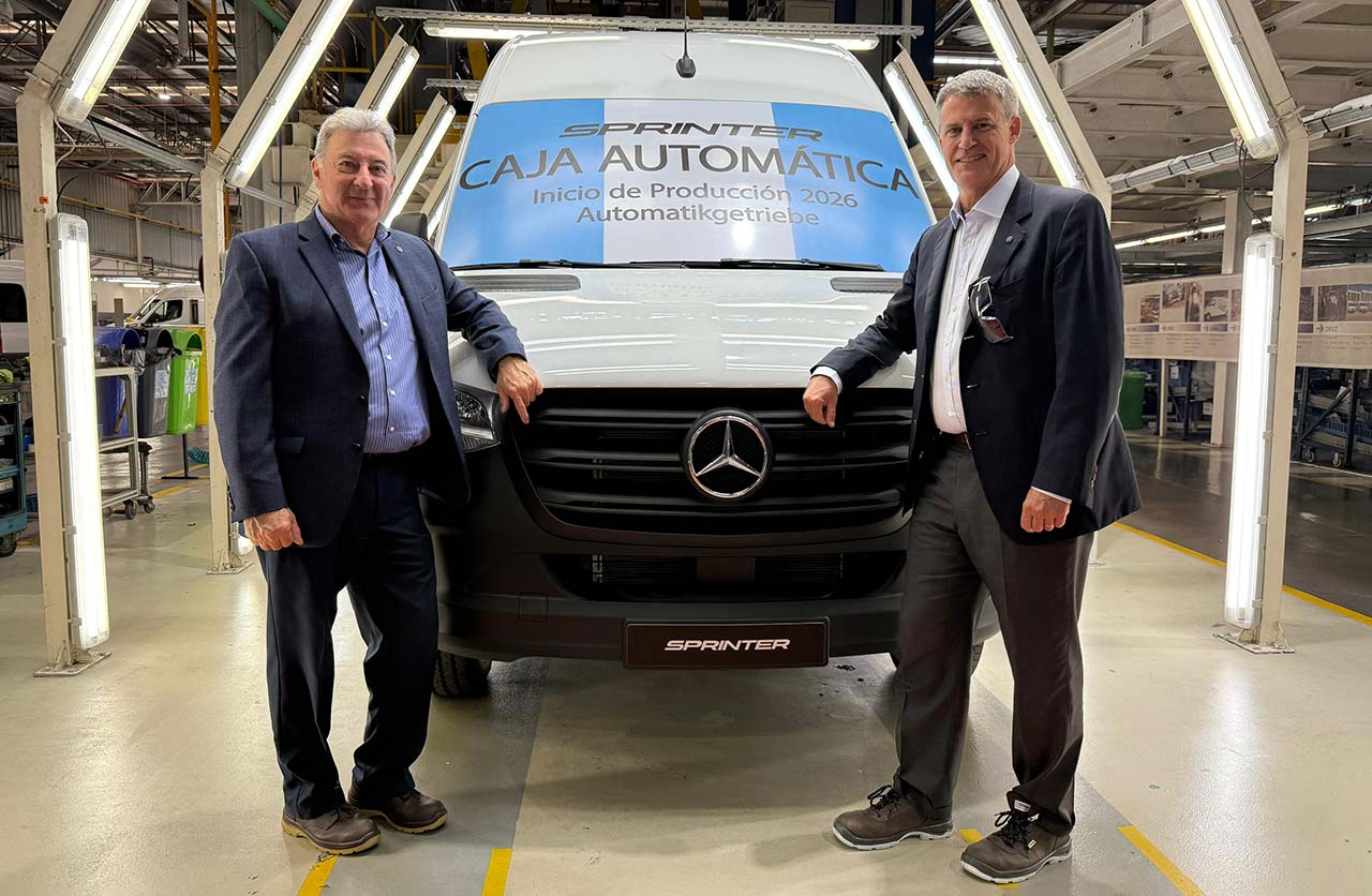 La Mercedes-Benz Sprinter argentina sumará la caja automática - Mega Autos